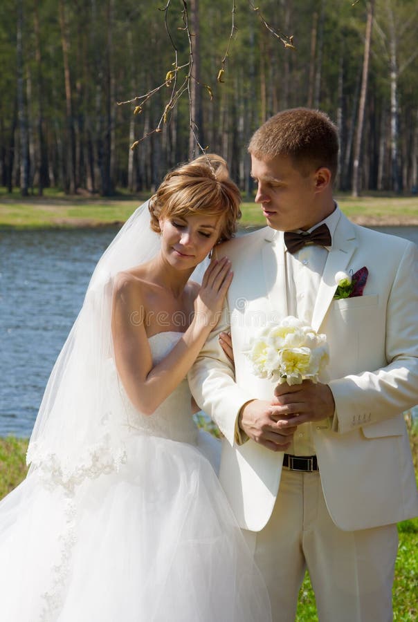 Bride and groom stock image. Image of bride, people, married - 31824631
