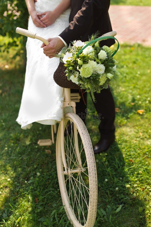 241 Bride Groom White Wedding Bike Stock Photos - Free & Royalty-Free ...
