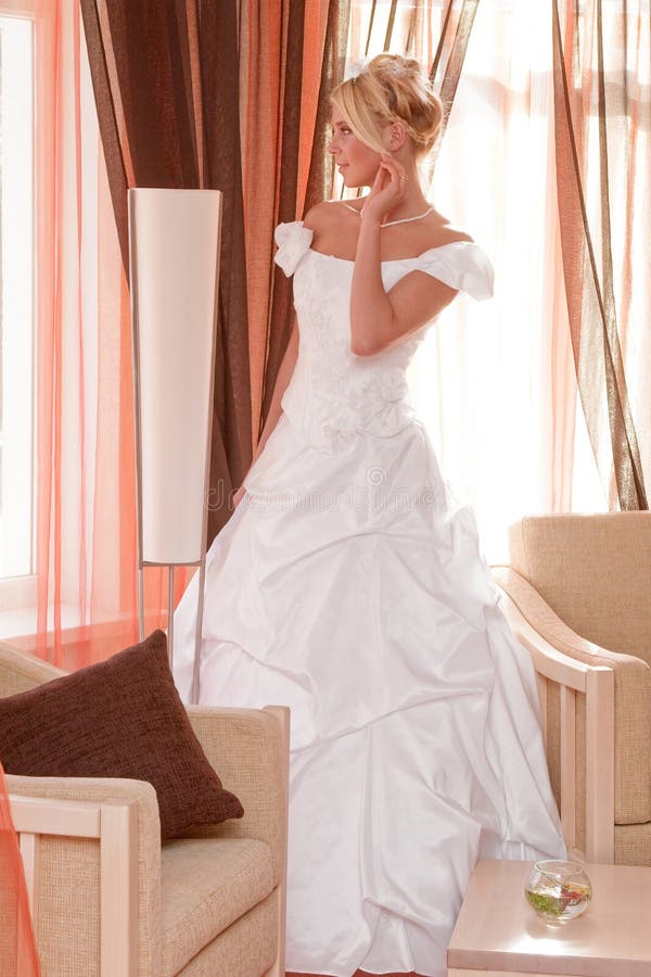 Stressed bride. stock image. Image of woman, young, stressed - 2543025