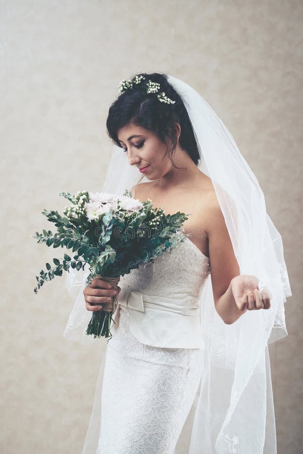 Bride stock image. Image of lady, bride, romantic, tender - 75862417