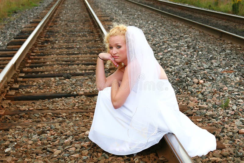 Railroad Tracks Picture. Image: 2640043