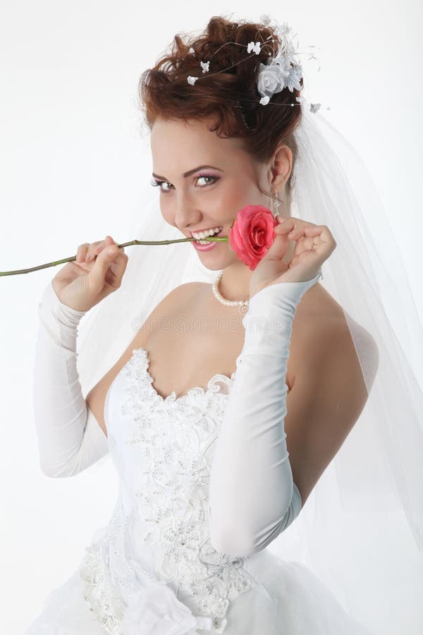 The Happy Bride stock photo. Image of bond, betrothing - 378588