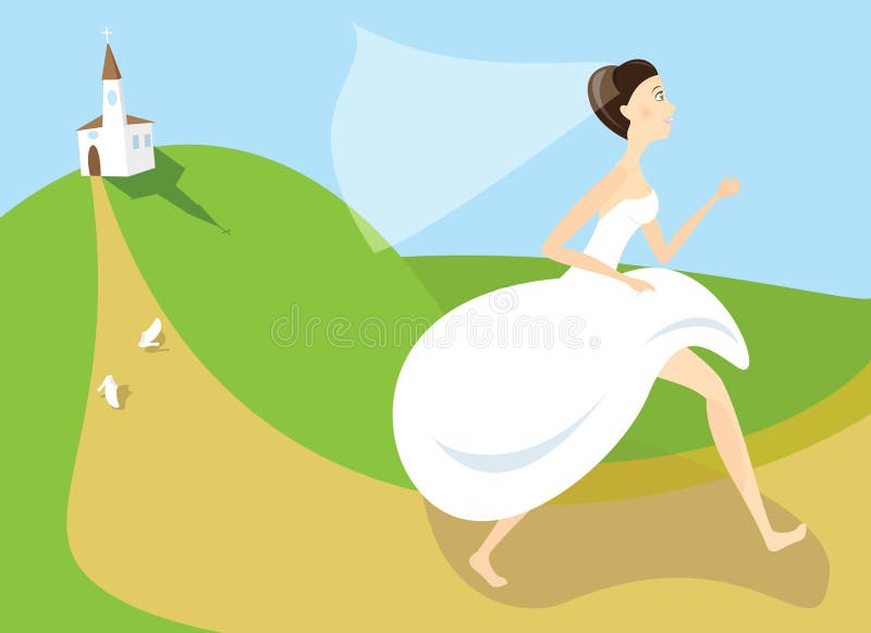 Bride Run Away Stock Illustrations – 23 Bride Run Away Stock ...