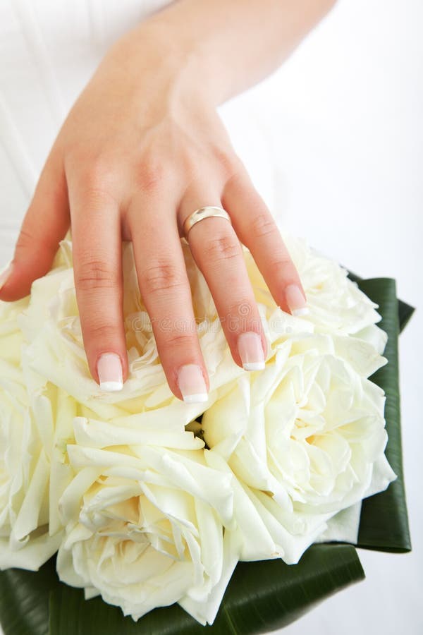 Bride s hand stock photo. Image of beauty, emotion, white - 58496930