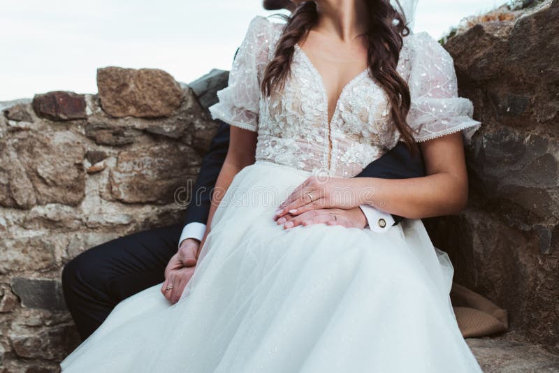 Bride Sitting Groom's Lap Stock Photos - Free & Royalty-Free Stock ...