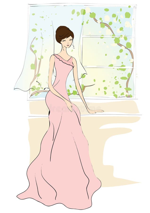Sitting Bride Stock Illustrations – 536 Sitting Bride Stock ...