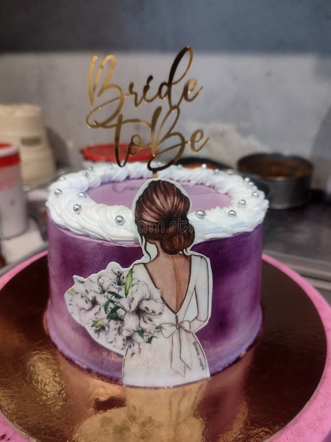 Bride to be cake design editorial photo. Image of bride - 324600441
