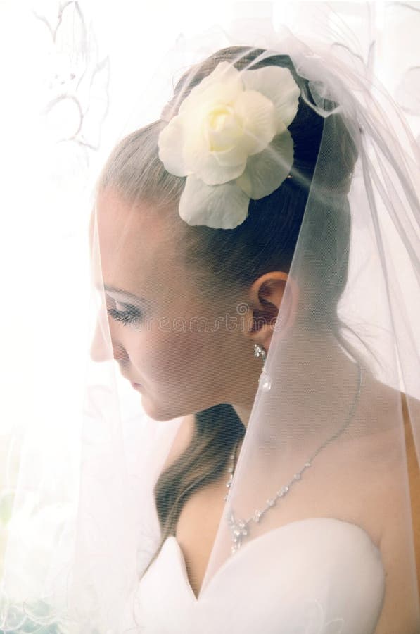 Bride portrait stock image. Image of young, beauty, architecture - 37955363