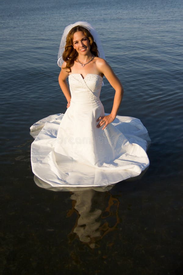 Bride In Water Picture. Image: 20145208