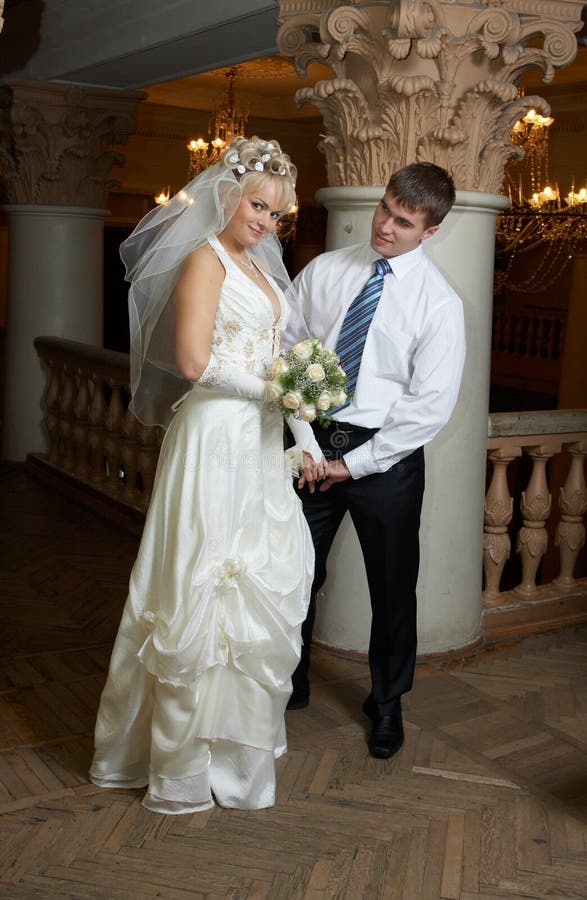 Bride and bridegroom stock photo. Image of bridegroom - 1167616