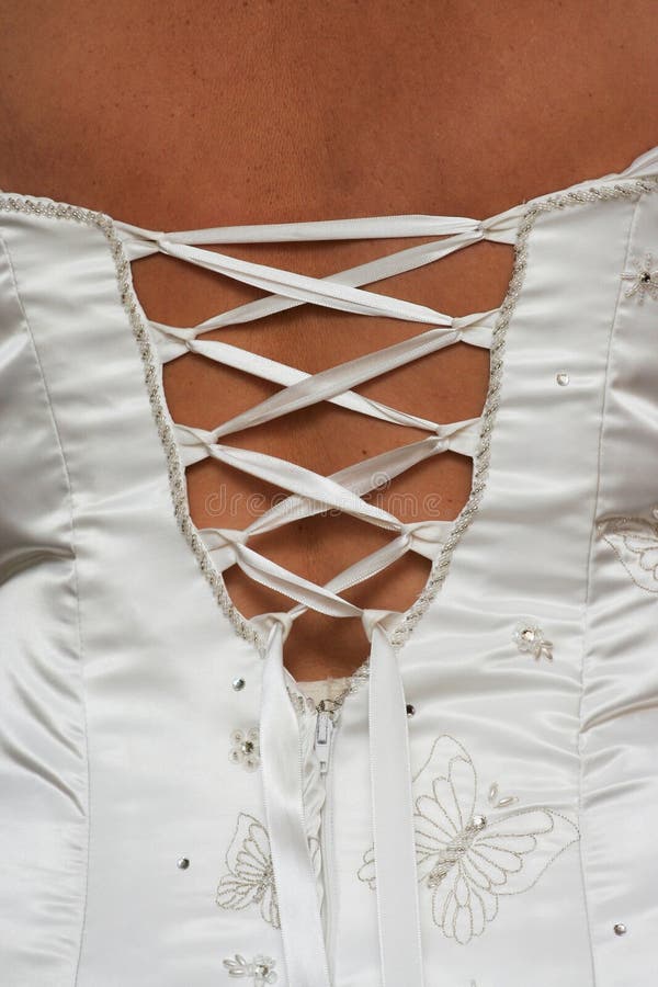 Brides back stock photo. Image of lady, happy, girl, wedding - 1126082