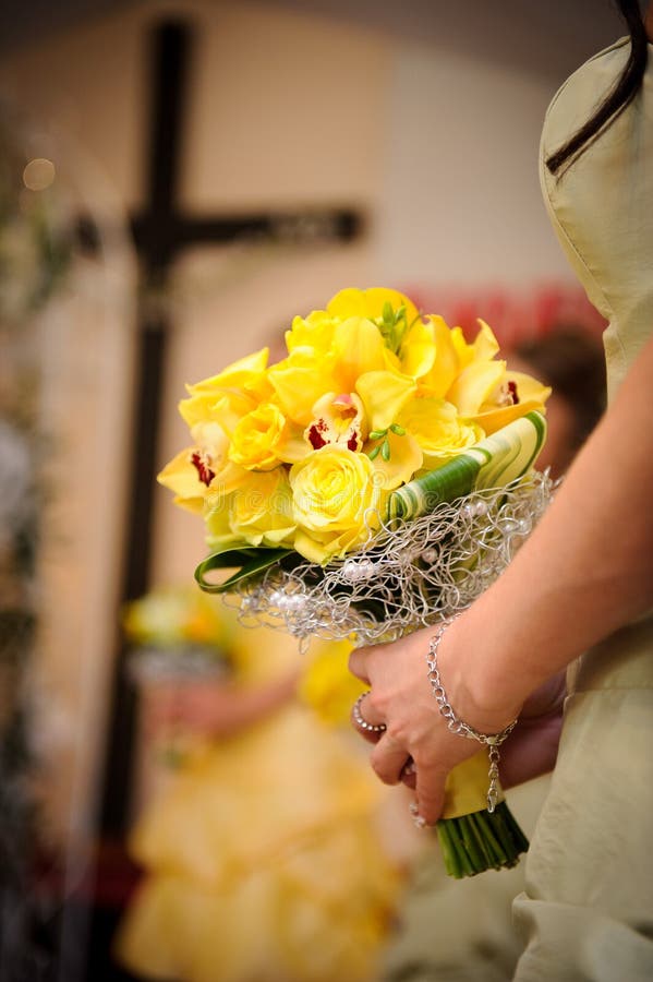 Wedding Cakes with Roses Connected by Bridges Stock Image - Image of ...