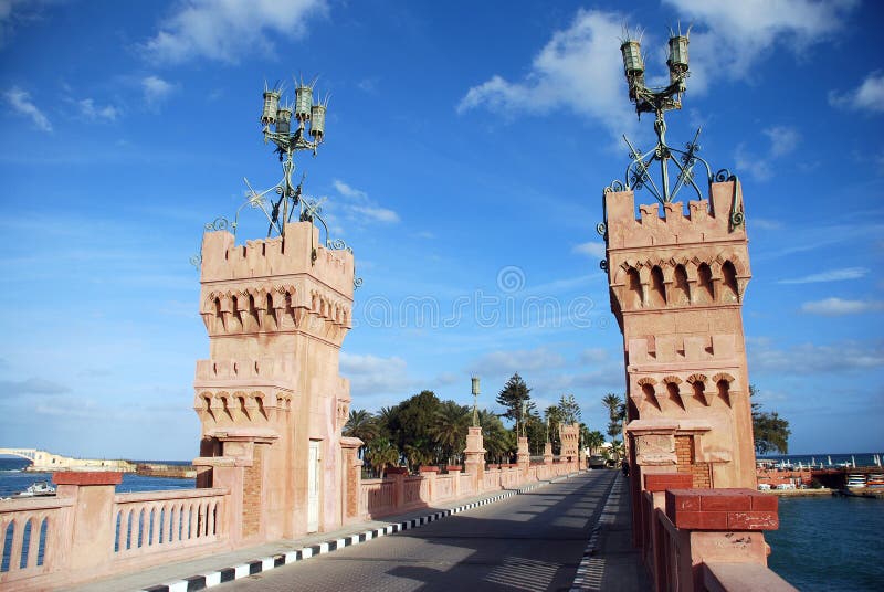 The bridge stock image. Image of egyptian, majestic, bridge - 13338603