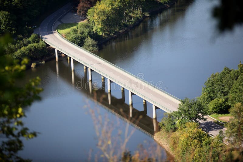 Bridge stock image. Image of architecture, stream, road - 16206353