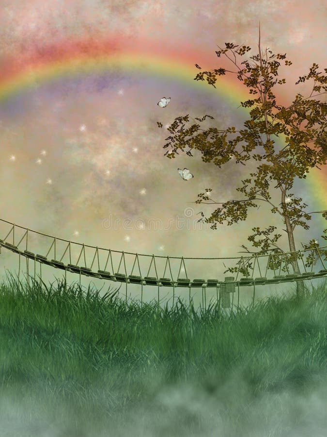 Rainbow Bridge Stock Illustrations – 1,236 Rainbow Bridge Stock ...
