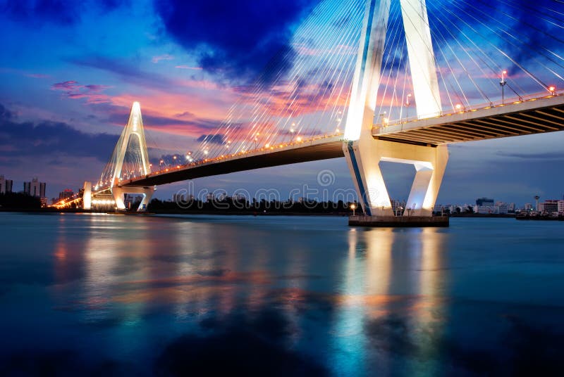 Bridge stock image. Image of knowledge, china, downtown - 25555715