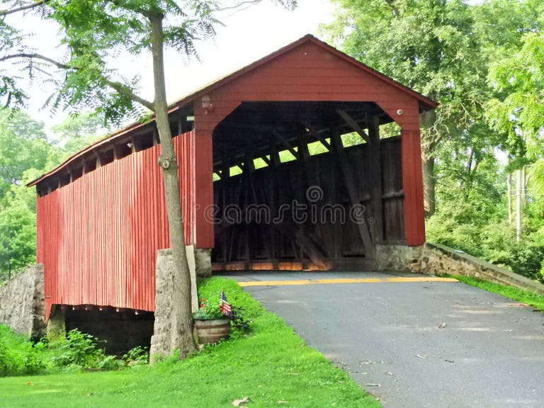 Historic James Covered Bridge Stock Photos - Free & Royalty-Free Stock ...