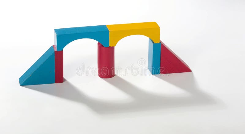 Bridge stock image. Image of shadow, bridge, blue, symbol - 3458083