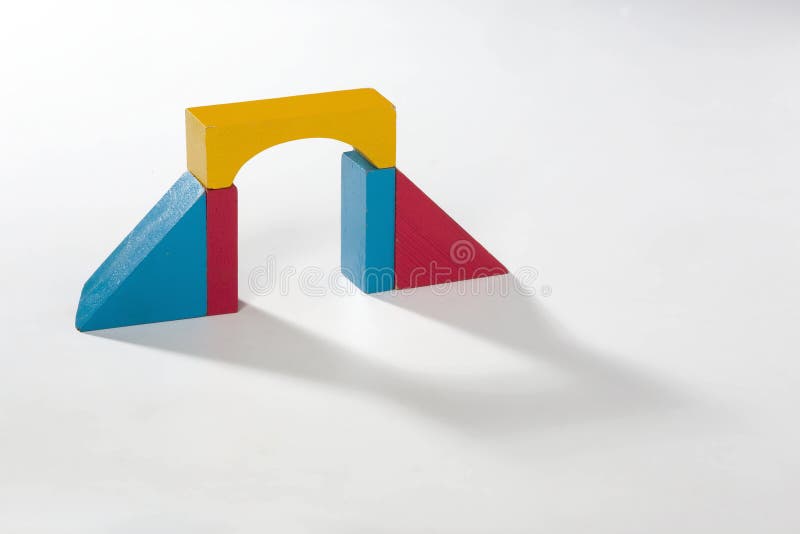 Bridge stock image. Image of bridge, blue, symbol, construction - 3458103