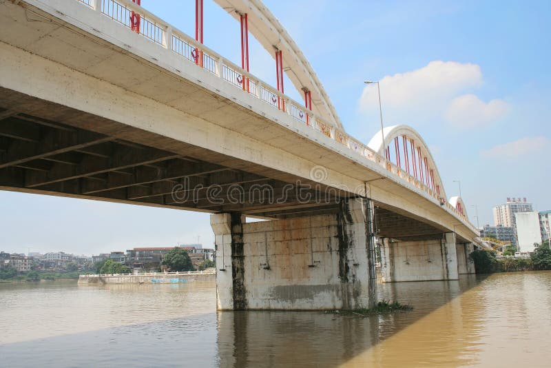 Bridge stock photo. Image of railing, city, highway, pier - 5528892