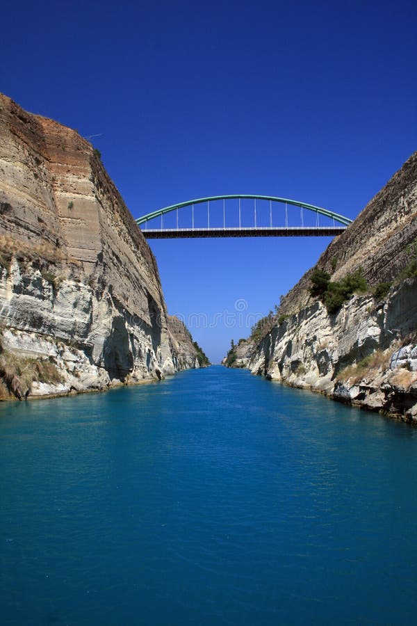Bridge between two cliffs stock photo. Image of clouds - 39819194