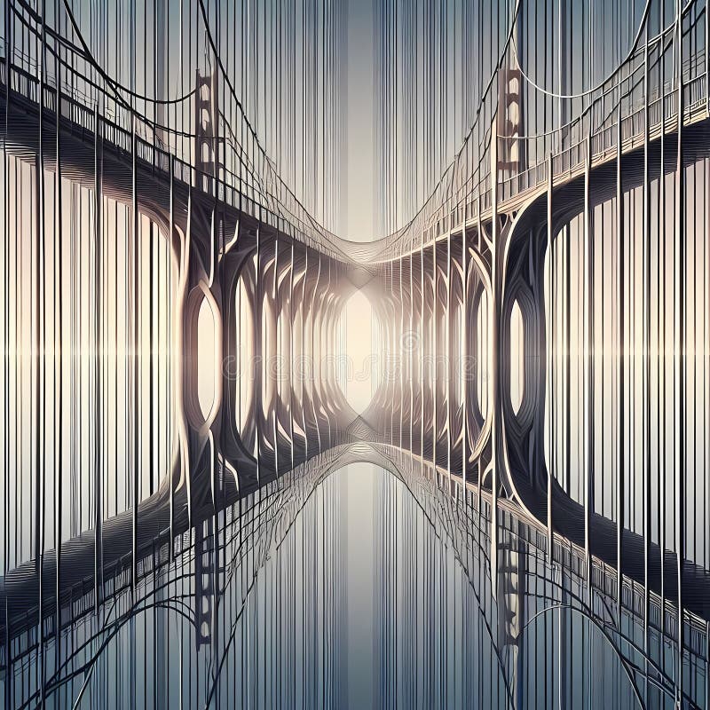 A Bridge Appears To Shift between Solid and Transparent, As Viewer ...