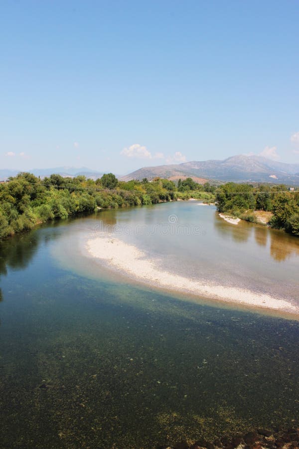 Bridge of Arta at Arachthos River Epirus Stock Photo - Image of culture ...