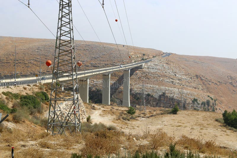 Bridge - an Artificial Structure Erected Over an Obstacle Stock Image ...