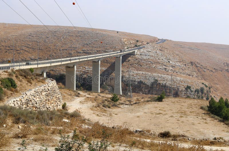Bridge - an Artificial Structure Erected Over an Obstacle Stock Image ...