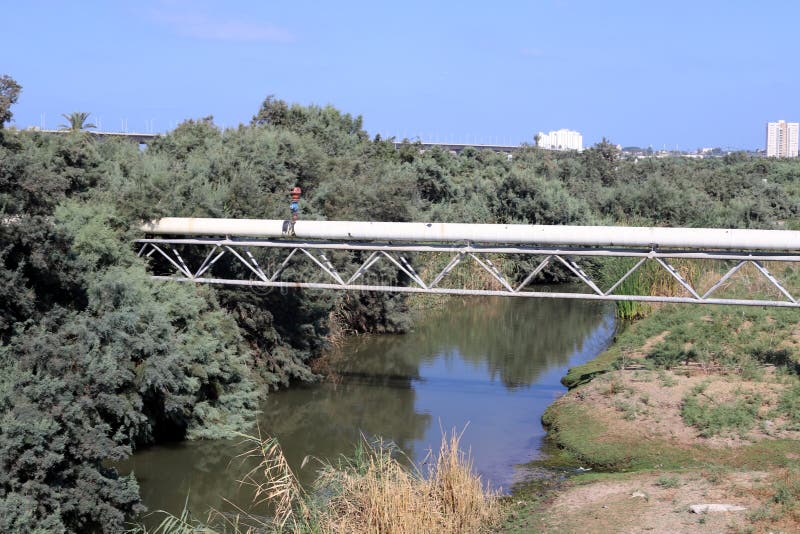 Bridge - an Artificial Structure Erected Over an Obstacle Stock Image ...