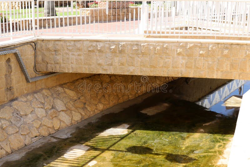 Bridge - an Artificial Structure Erected Over an Obstacle Stock Image ...