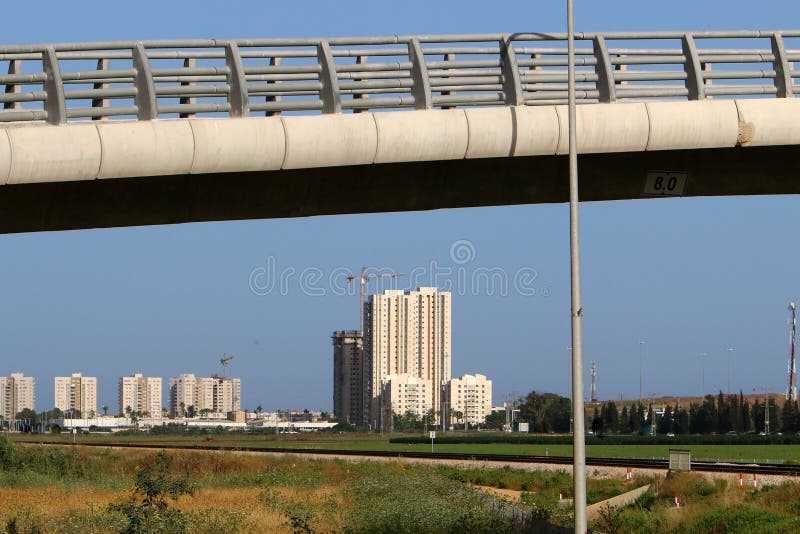 Bridge - an Artificial Structure Erected Over an Obstacle Stock Image ...
