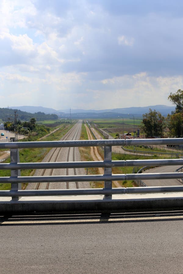 Bridge - an Artificial Structure Erected Over an Obstacle Stock Image ...
