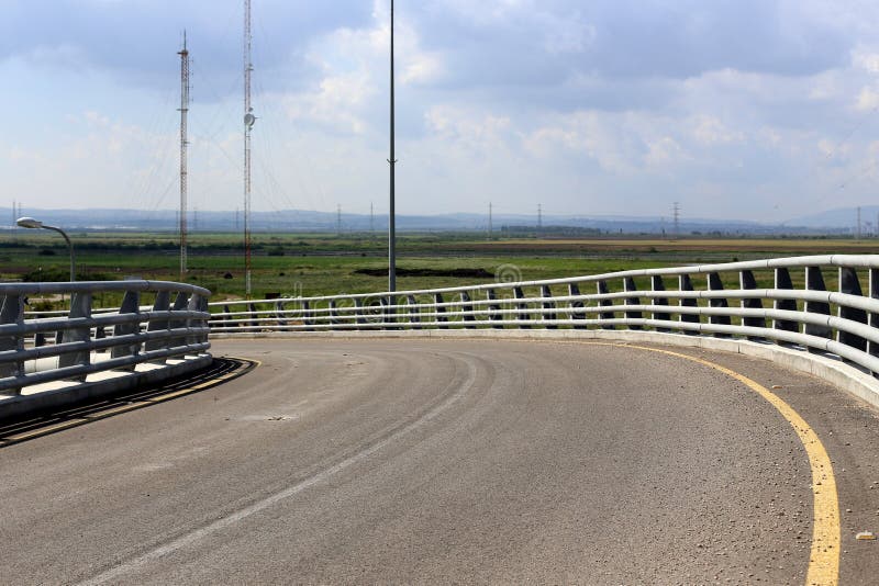 Bridge - an Artificial Structure Erected Over an Obstacle Stock Image ...