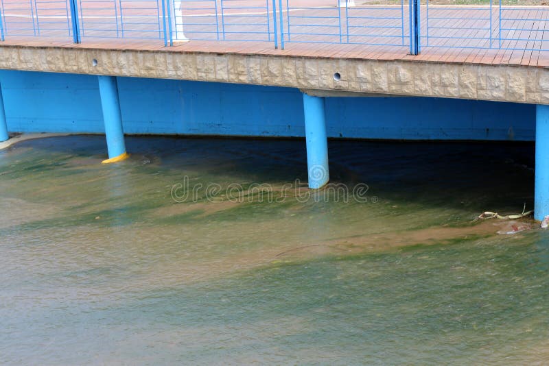 Bridge - an Artificial Structure Erected Over an Obstacle Stock Image ...