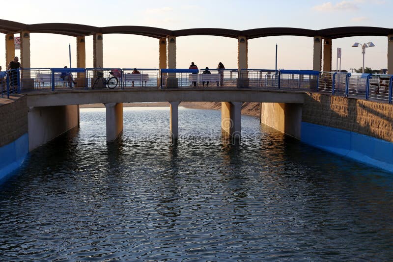 Bridge - an Artificial Structure Erected Over an Obstacle Stock Image ...