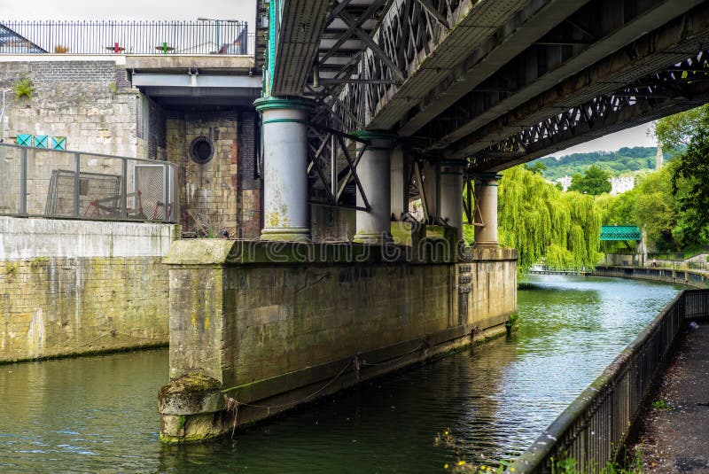 Bridge in Bath, UK stock image. Image of bath, facades - 49144599