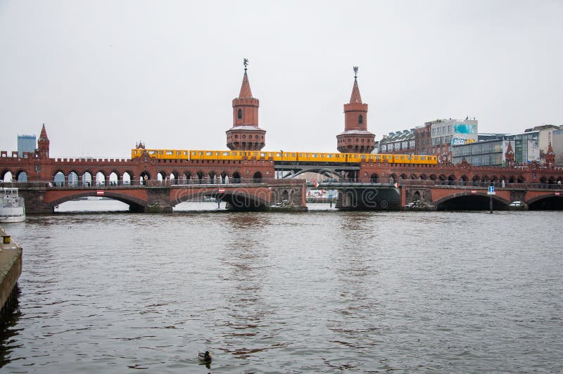 Bridge in Berlin stock image. Image of horizontal, landmarks - 33190215