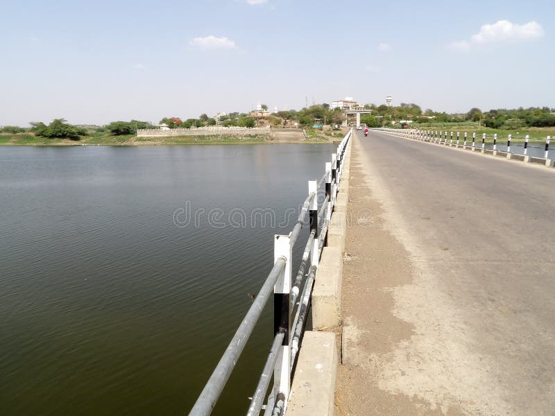 Bridge on Bhima River in India Stock Image - Image of structure, india ... Bridge on Bhima River in India Stock Image - Image of structure, india ...
