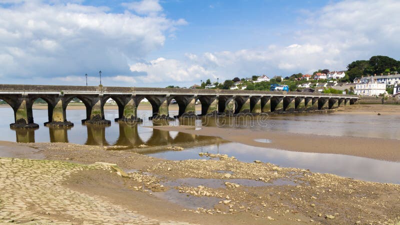 Bridge at Bideford Devon stock photo. Image of britain - 33477866