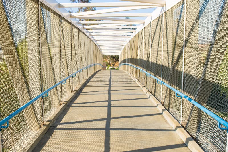 Bridge for Bike Path stock image. Image of pathway, santa - 71747155