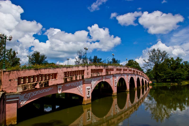 Bridge and blue sky stock photo. Image of connection - 20993354