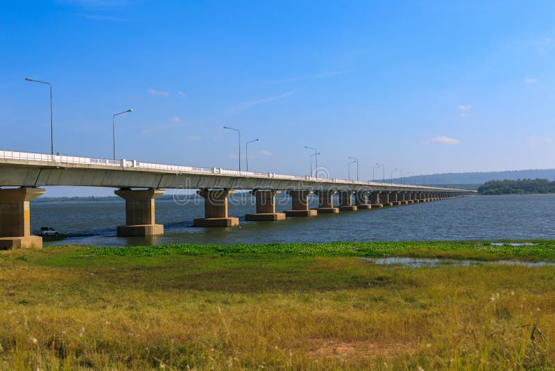 Bridge and Blue Sky stock photo. Image of urban, landmark - 63806674