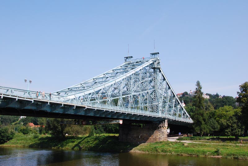 Bridge blue wonder stock image. Image of germany, heaven - 30140439