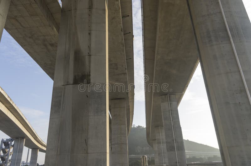 Bridge stock image. Image of routes, bridgen, highways - 94104523