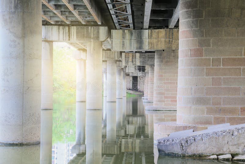 Bridge stock image. Image of building, design, column - 41283735