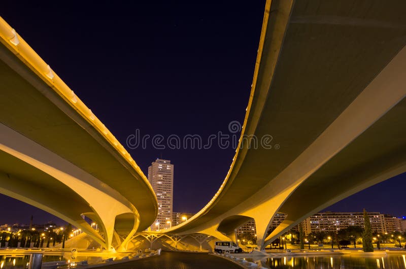 The bridge editorial stock image. Image of valencia, house - 62608664