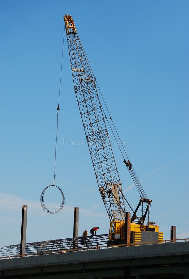 Bridge Build stock image. Image of span, construction - 24886497