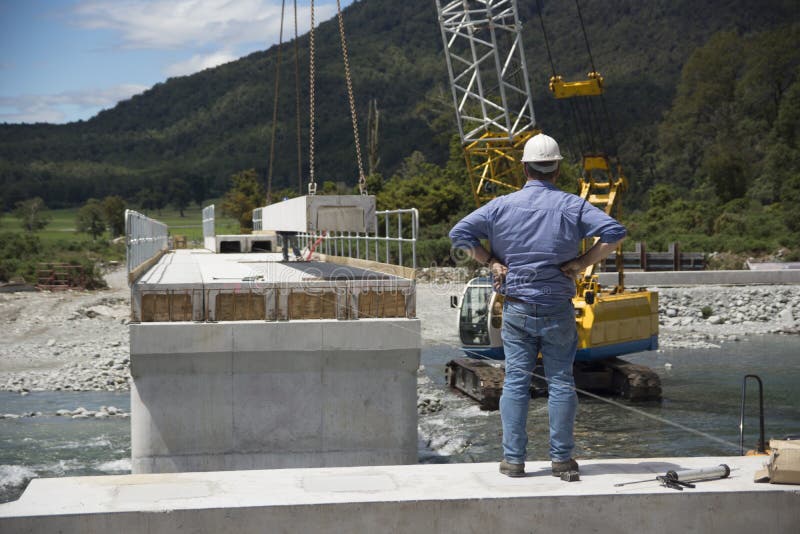 Bridge builders stock image. Image of crossing, cement - 42639711