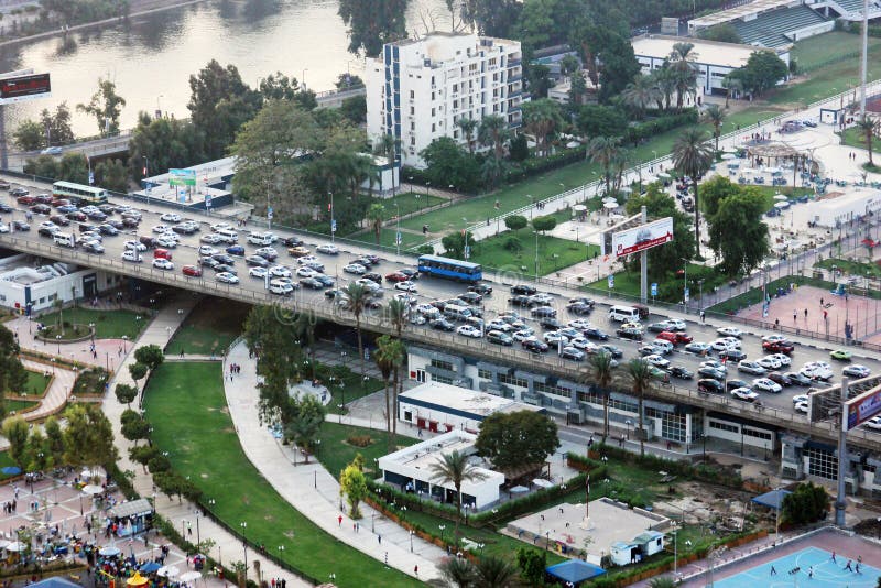 Bridge from Cairo Tower in Egypt Editorial Photo - Image of tourism ...